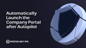 Autopilot Unexpected Reboot: Autopilot second login screen