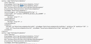 Intune Policies showing error code -2016281112