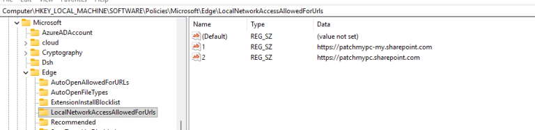 Local Network Access Allowed For Urls: The Hidden Edge Policy