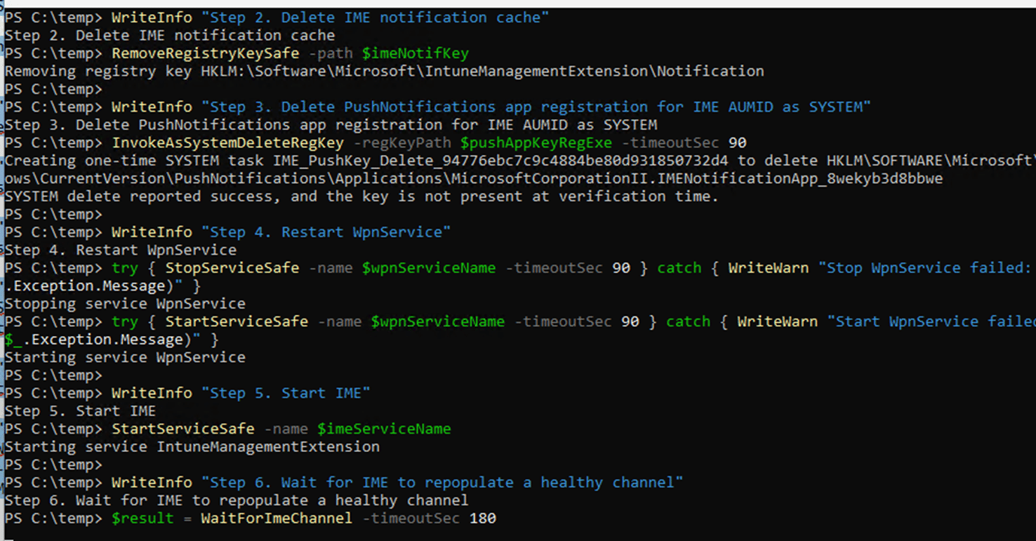 When Intune Remediations Fail: Troubleshooting Push Notifications