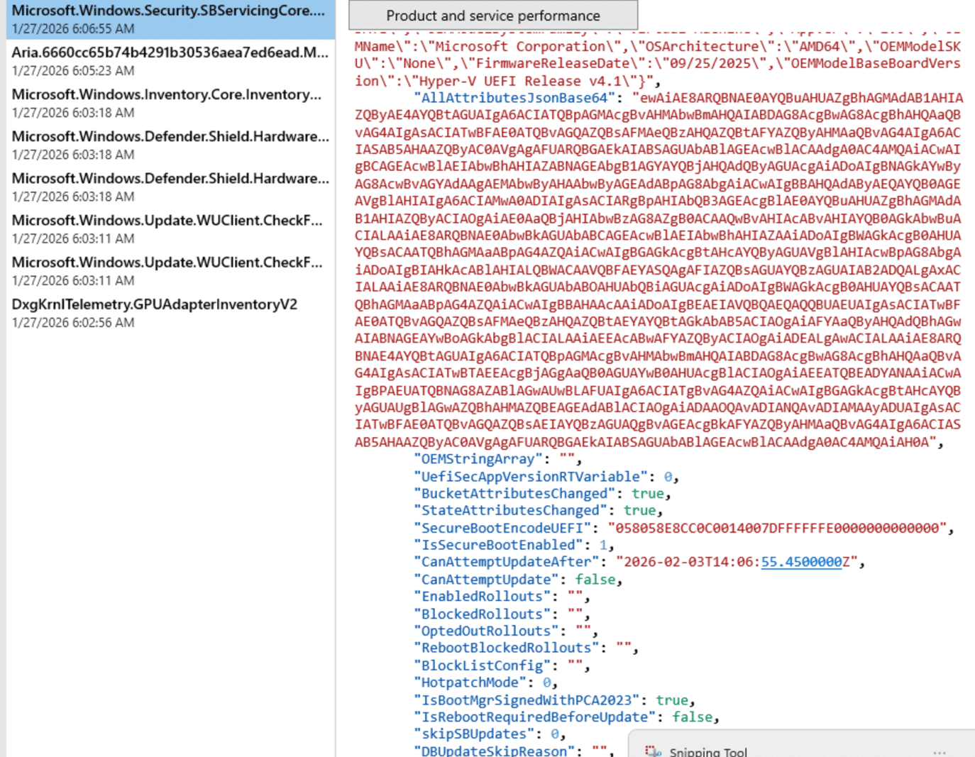 The Secure Boot Report: Who Actually Sends the Secure Boot Info
